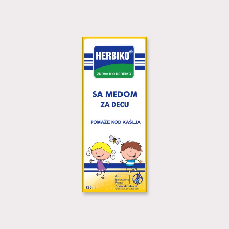 HERBIKO® SA MEDOM ZA DECU, 125 ml